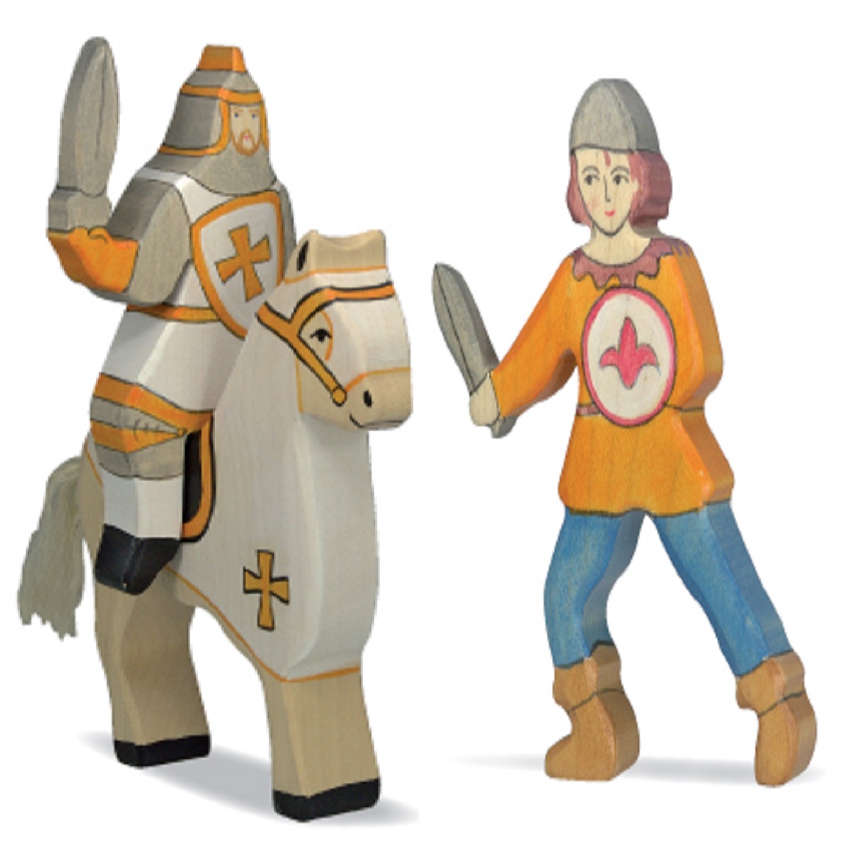 Große Ritterburg aus Holz online bestellen » Mittelalter Spielzeug